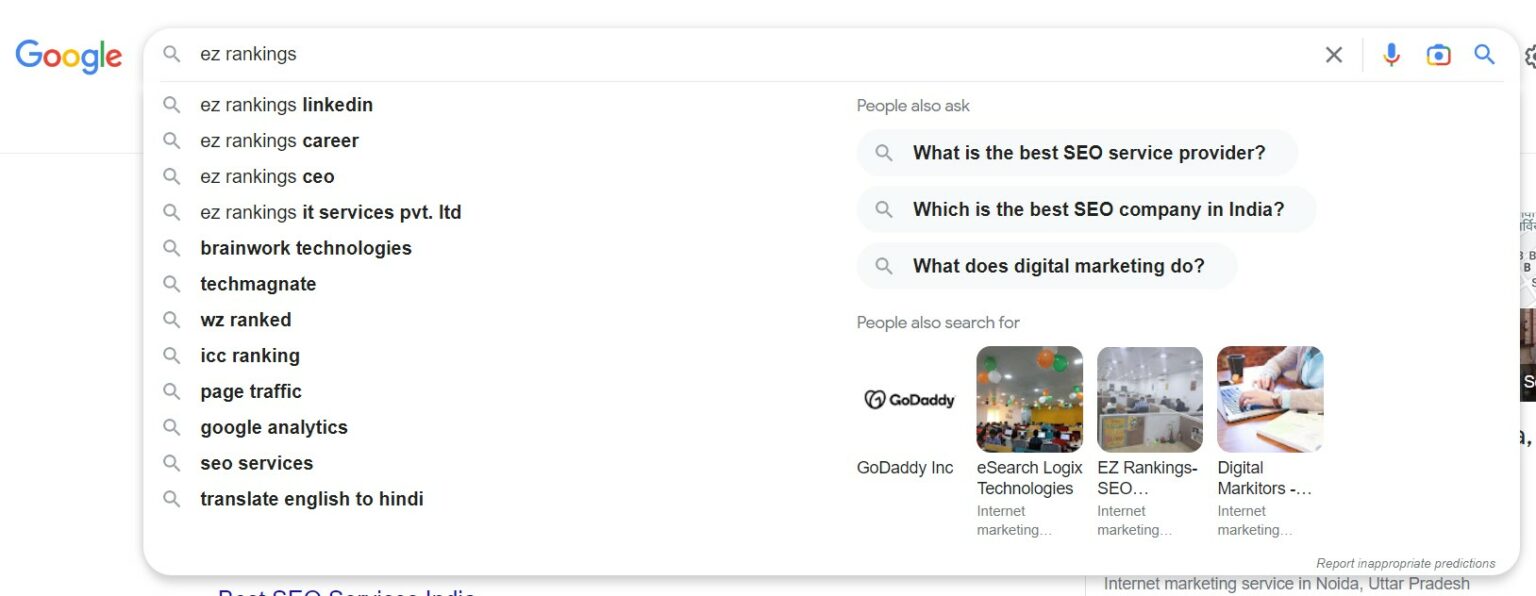 People Also Search For: A Guide To Rank on Related Searches