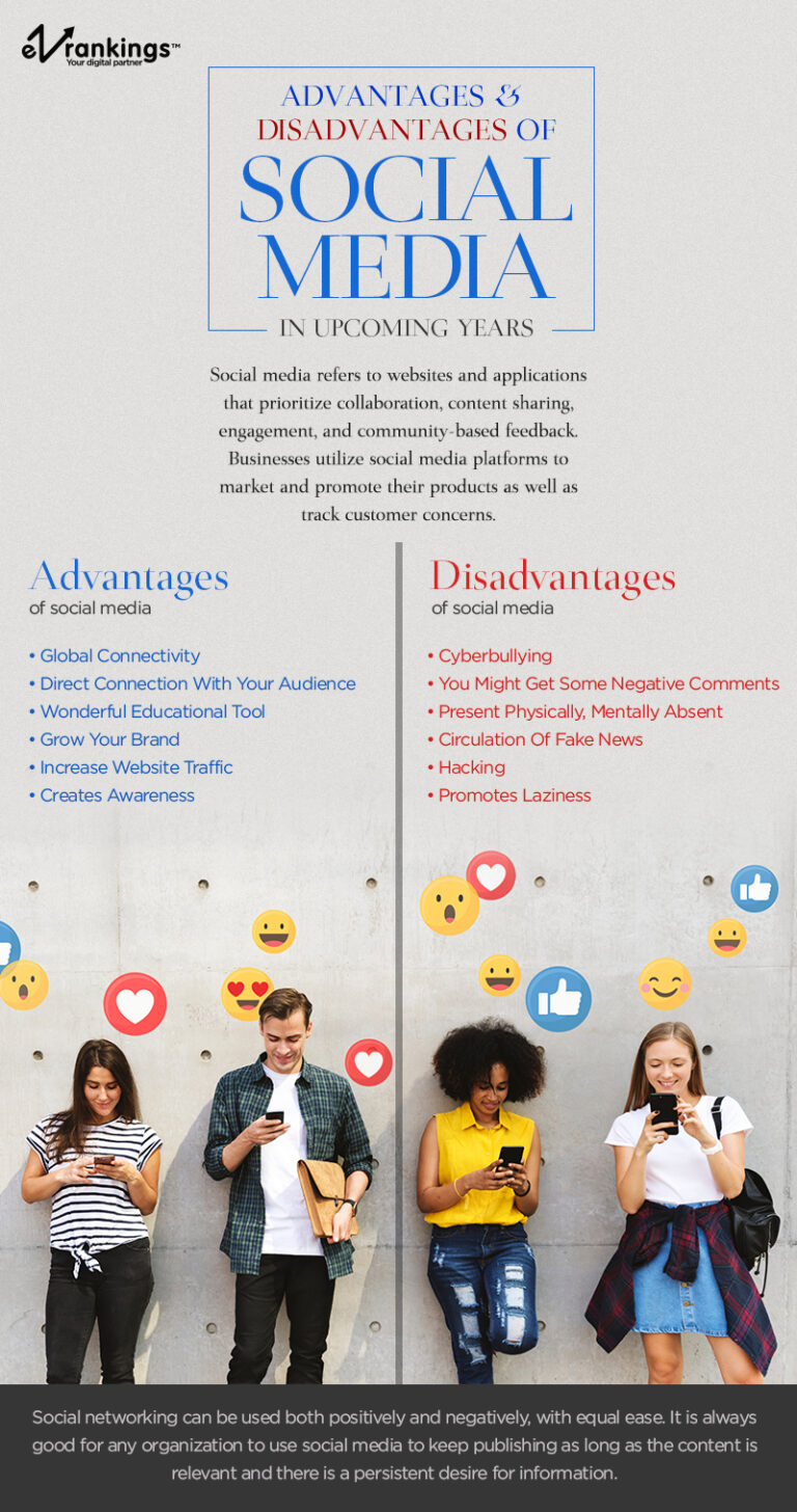 Top Advantages and Disadvantages of Using Social Media
