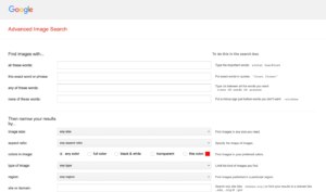 Google Advanced Image Search - A Complete Guide